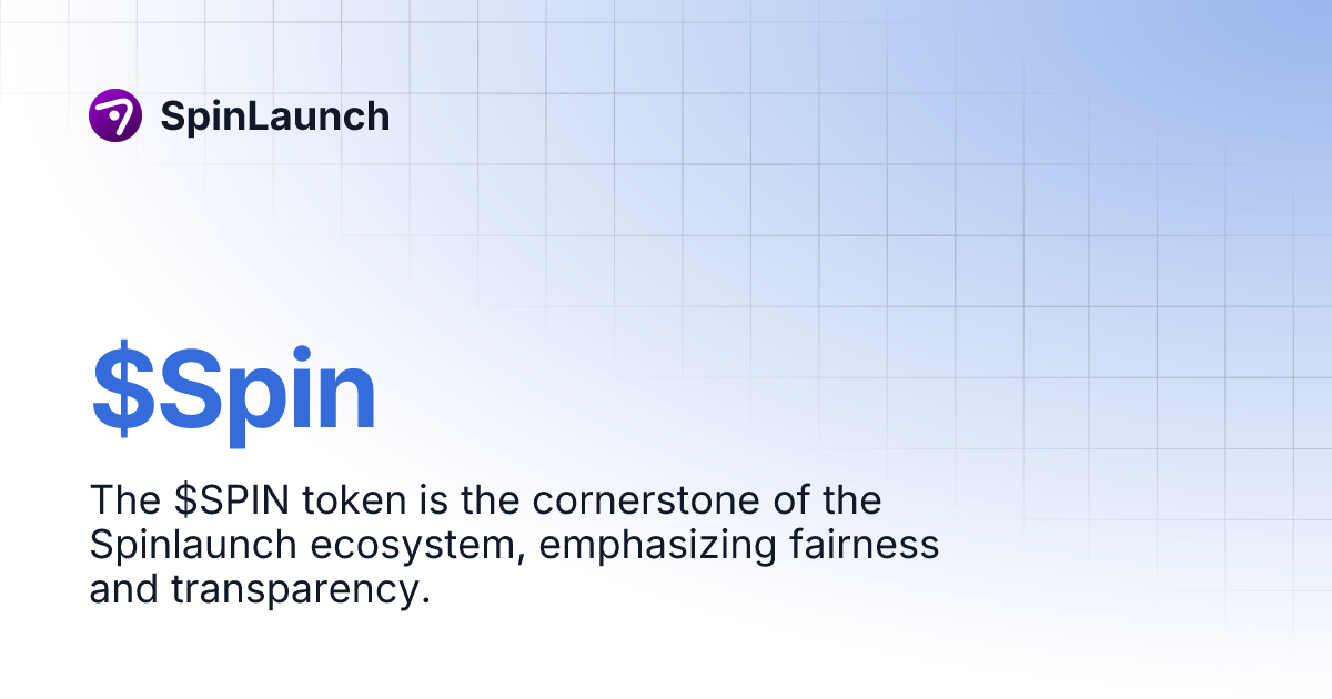 $Spin | SpinLaunch
